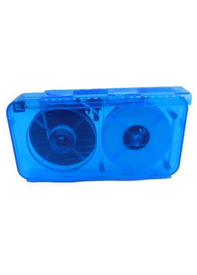 Blue Cassetle One Click Fiber Cleaner , Lc / Sc Fiber Cleaner Fiber Optic Products