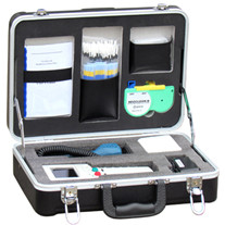 Portable Fiber Optic Cable Cleaning Kit , HR - 750C Fiber Optic Cleaning Tools