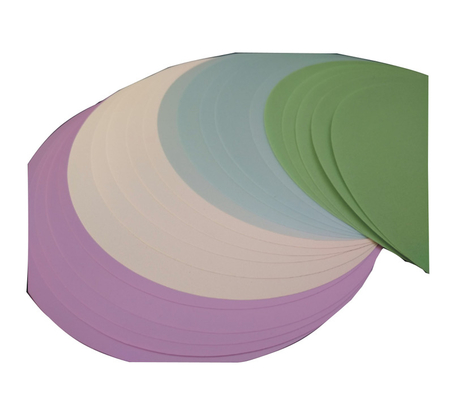 Ultra Precision Fiber Optic Polishing Paper 3m Lapping Film Sheets Colorful
