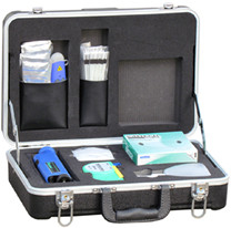 Deluxe Fiber Connector Cleaning Kit With 200X Inspection Scope HR - 750A